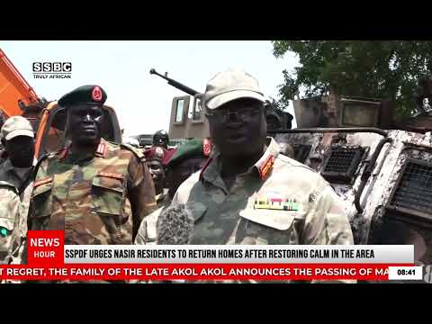 SSPDF ARMY RECAPTURES NASIR FROM SPLA IO AND IT'S BACK TRIBAL MILITIA.