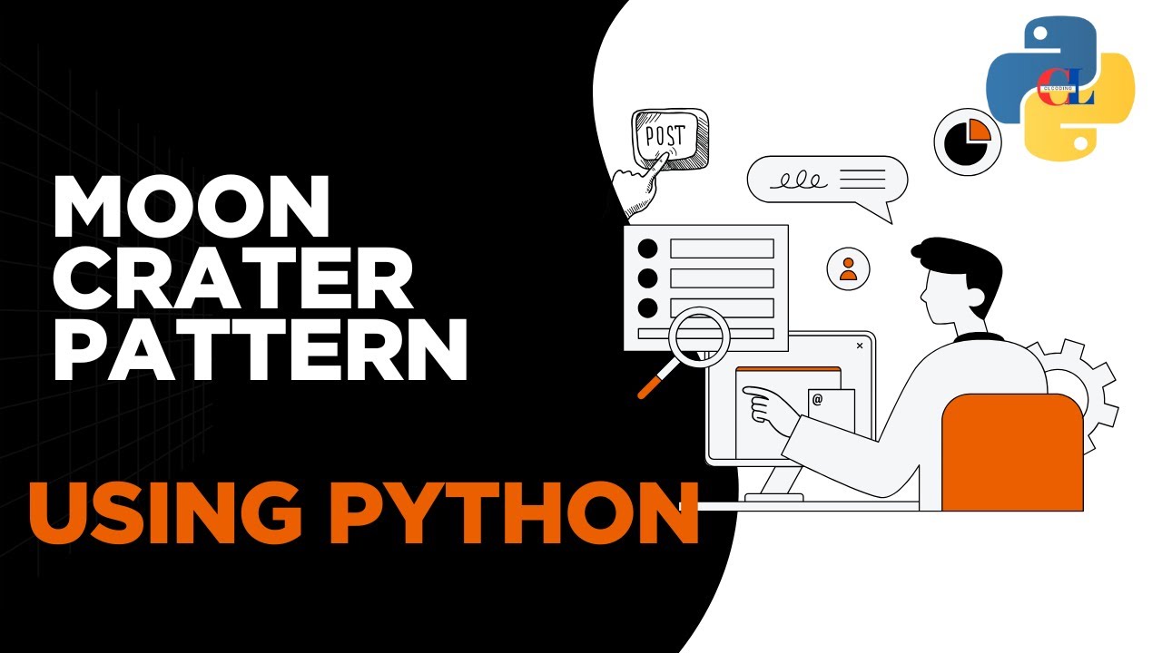 Moon Crater Pattern using Python
