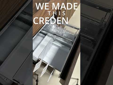 Credenza With a Built-In Fridge!