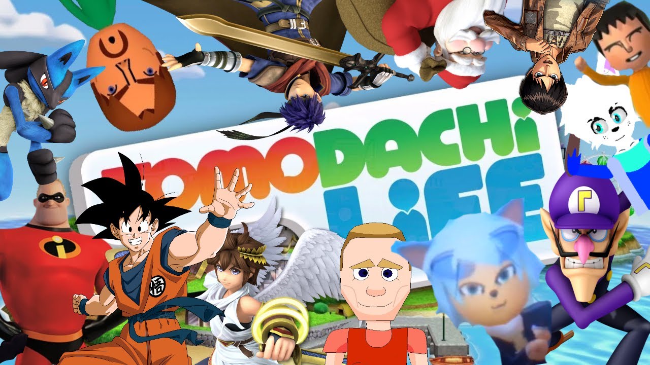 Tomodachi Life Characters QR Codes