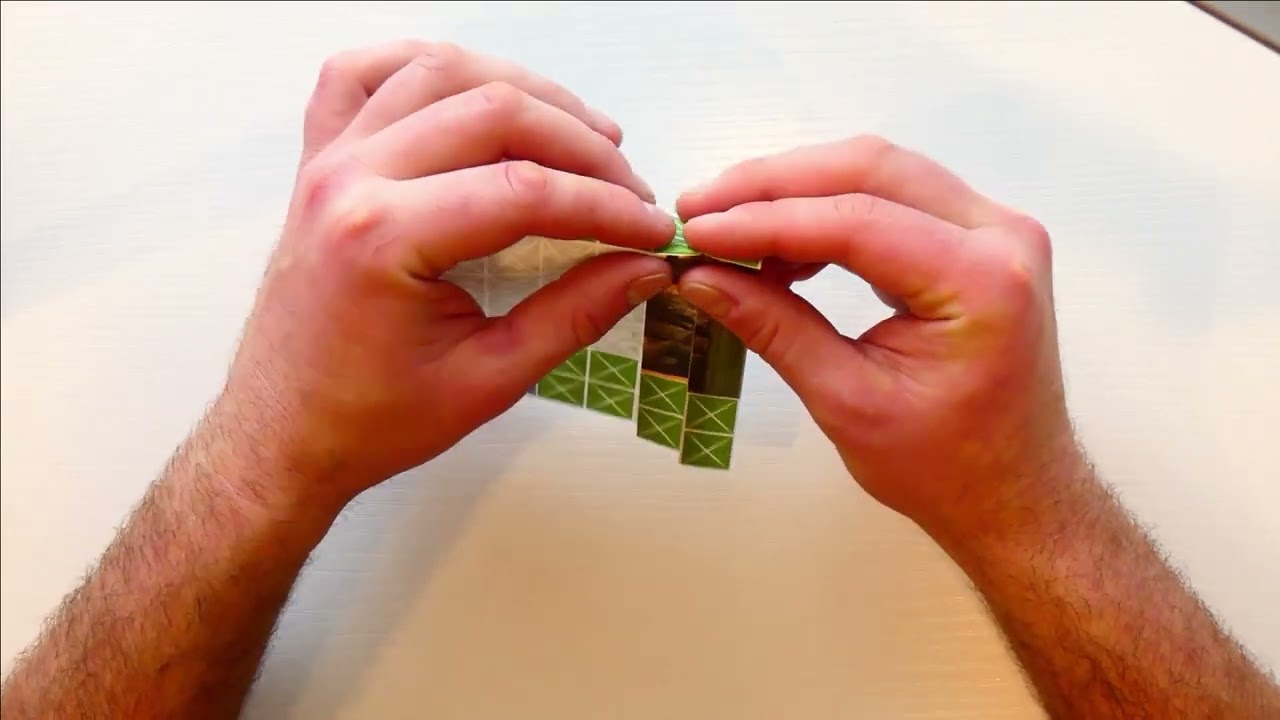 Foldology Origami Puzzles - Solution for #8