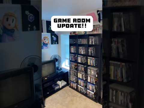 GAME ROOM UPDATE!! #gameroom #retrogamer #gamecollecting