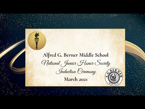 BMS- National Junior Honor Society Ceremony