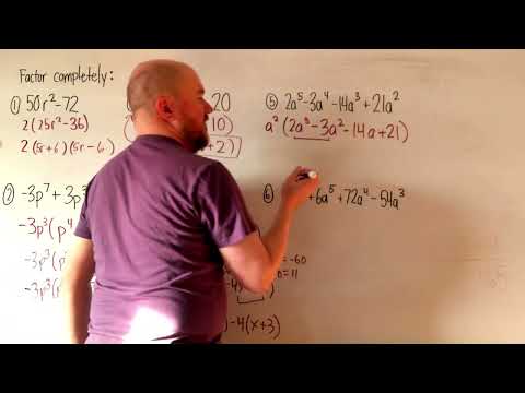 Factoring Completely