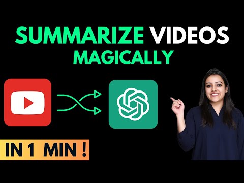 How to summarize Youtube videos in seconds using ChatGPT & Free AI Tools in Hindi | Ritika AI