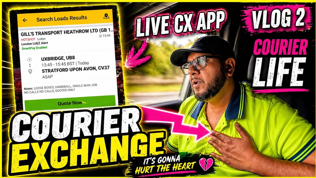 Courier Exchange UK – The Truth No One Tells You | CX Driver App