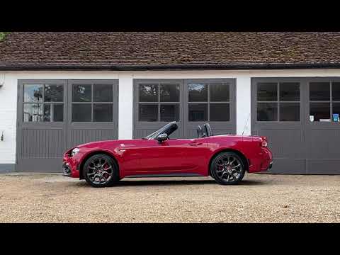 Abarth 124 Spider Total Spec Red 2018