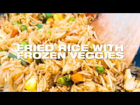 Fried Rice with Frozen Vegetables Recipe