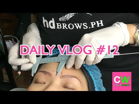 DAILY VLOG # 12: Eyebrow Microblading by HDBrows Philippines ...