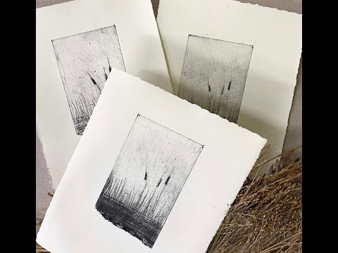 Introduction to Intaglio Printmaking with Cardboard Drypoint