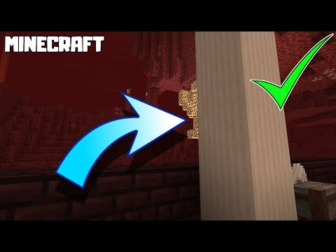 MINECRAFT | How to Make Quartz Pillars! 1.16.1