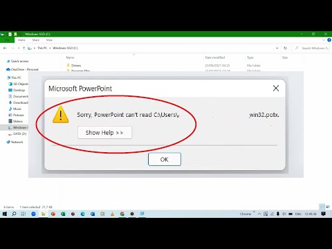 Cara Mengatasi PowerPoint "Sorry PowerPoint Can't Read"