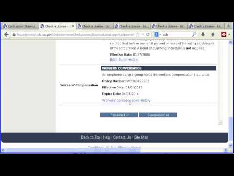 How to Check CSLB License