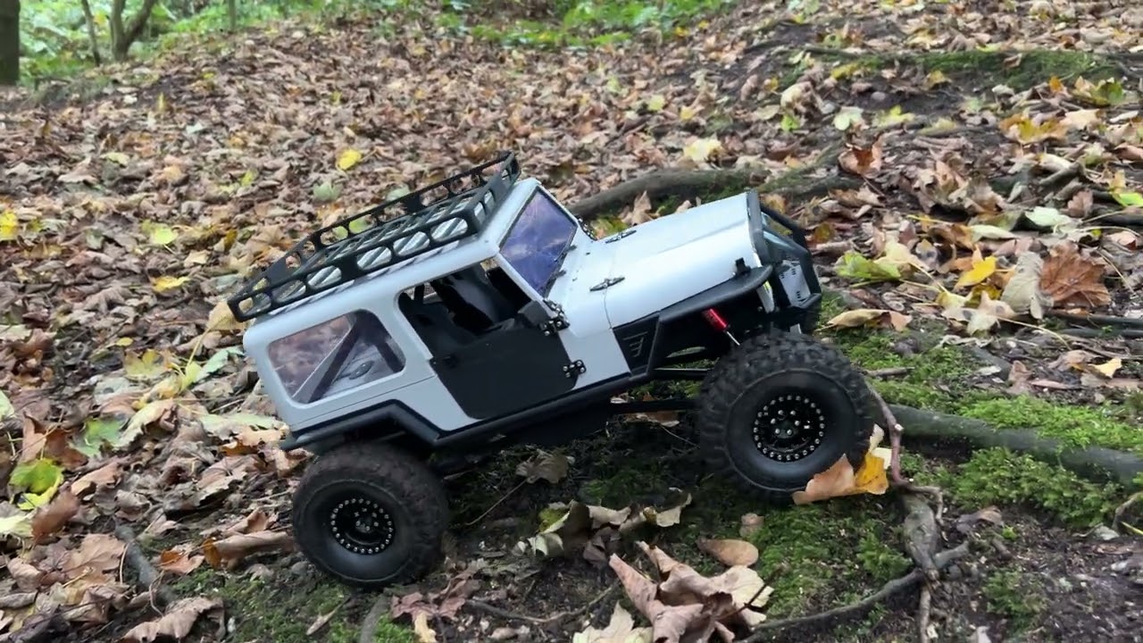 3D Printed Jeep CJ7 Thumper 1:8 scale