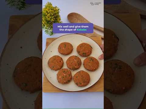 Soya Tikki Recipe (HIGH PROTEIN)
