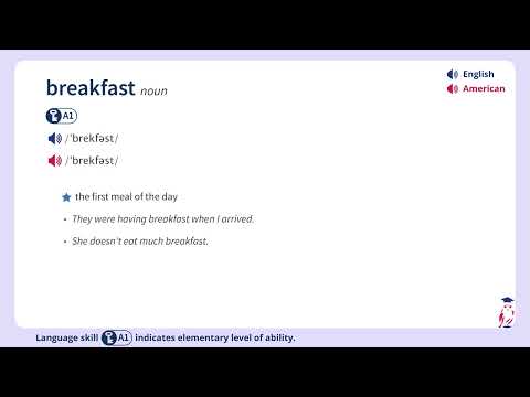 breakfast (noun)