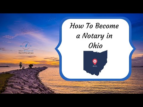 How do you Become a Notary in Ohio - NSA Blueprint