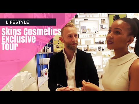 EXCLUSIVE TOUR OF SKINS COSMETICS SANDTON WITH MASTER MAKEUP ARTIST FROM THE NETHERLANDS