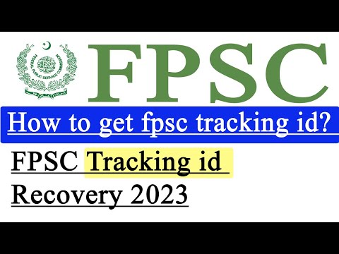 How to get FPSC Tracking id recovery 2023 | InfoUstaad