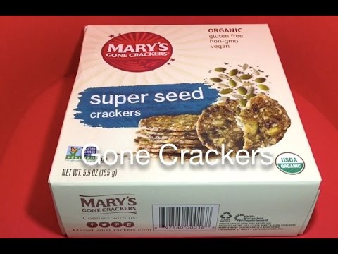 Mary's Gone Crackers Super Seed Crackers