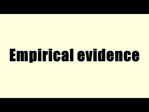 Empirical evidence