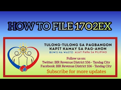 How to file 1702-EX using eBIRForms