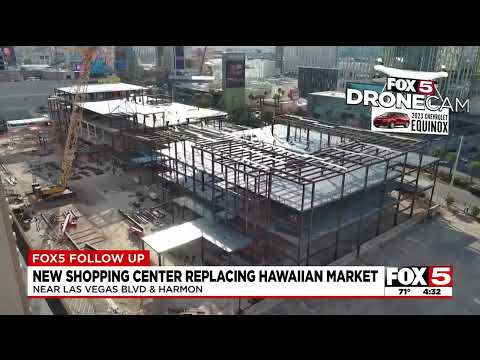 New shopping center replacing Hawaiian Market in Las Vegas