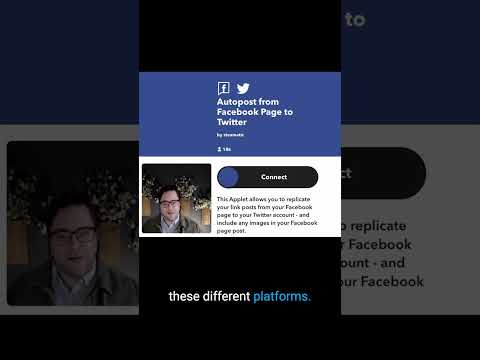 Lifestyle Automations #99: Autopost from Facebook Page to Twitter