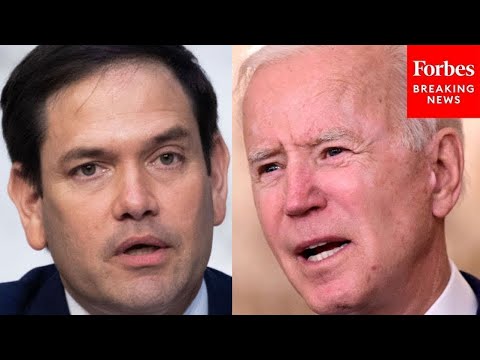 'We Are Now In A Biden Recession': Marco Rubio Hammers Democrats After GDP Numbers Released