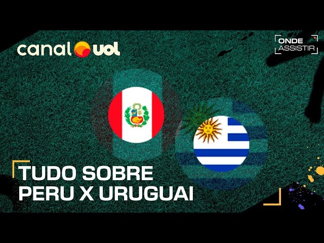 Transmissão ao vivo de Peru x Uruguai: veja onde assistir