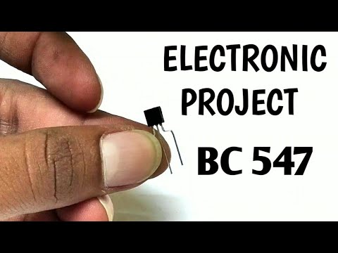 Top 3 simple electronic project using BC 547