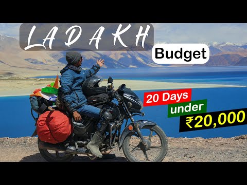 Ladakh Tour Plan | Ladakh 20 Days Trip Under ₹20,000 | Ladakh Itinerary, Budget, Places | Ladakh