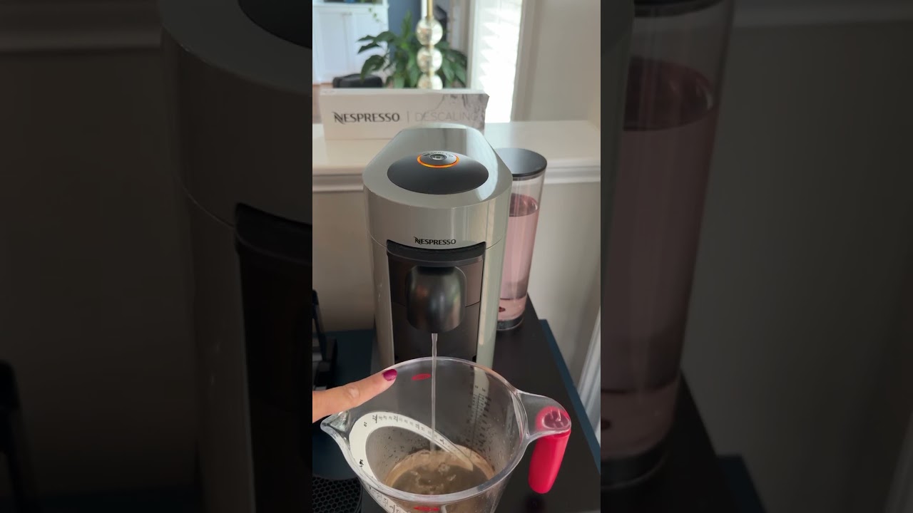 Nespresso Vertuo Descaling Demo and Review