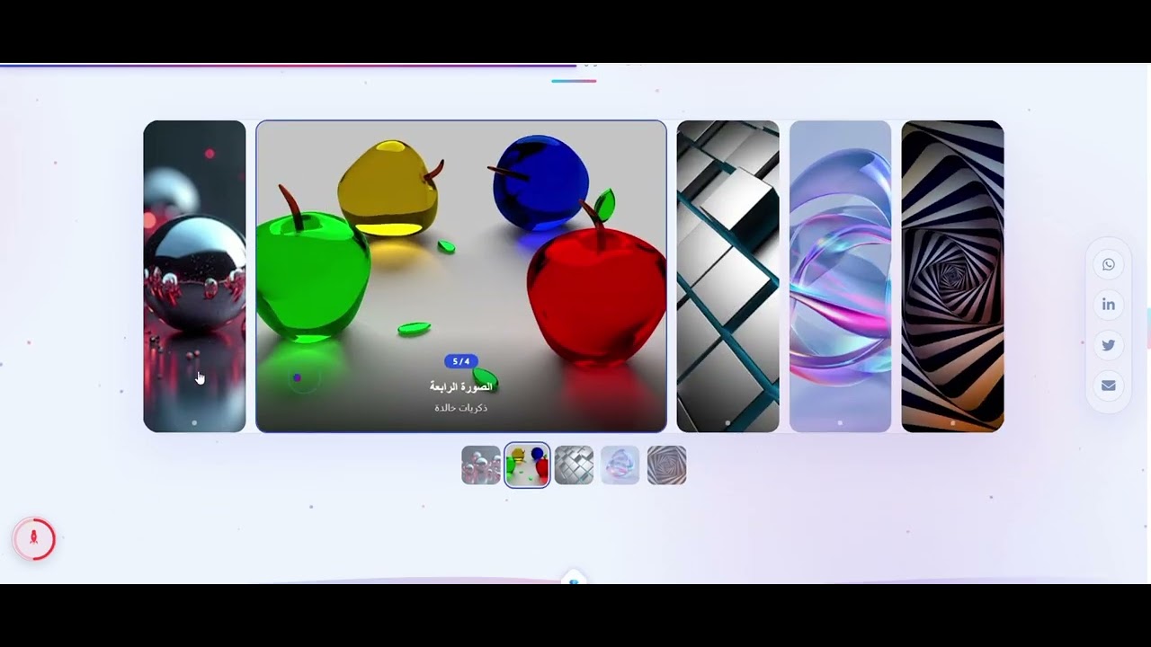 template using react.js and three.js