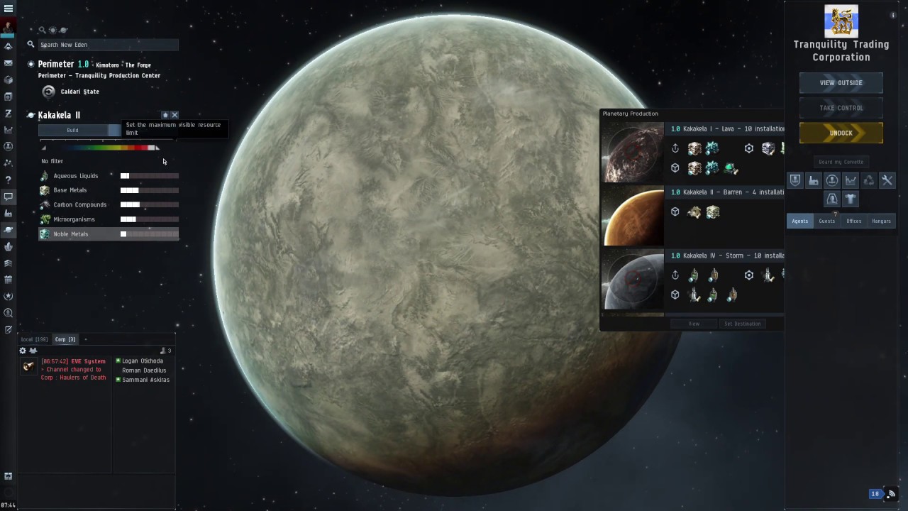 Eve Mechanical parts planetary interaction tutorial