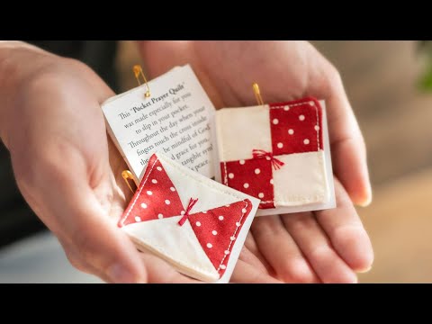 How to Make a Pocket Prayer Quilt | a Shabby Fabrics Tutorial