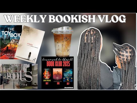 Braid appointment bookish must haves | book/ book club updates | Book mail 💌| DUH coffee shop date!