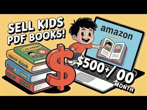 How to Make Money on Amazon Selling PDF Books for Kids