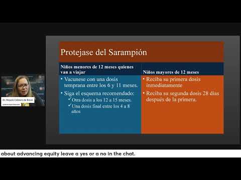 Measles 101 in 10 (Spanish)