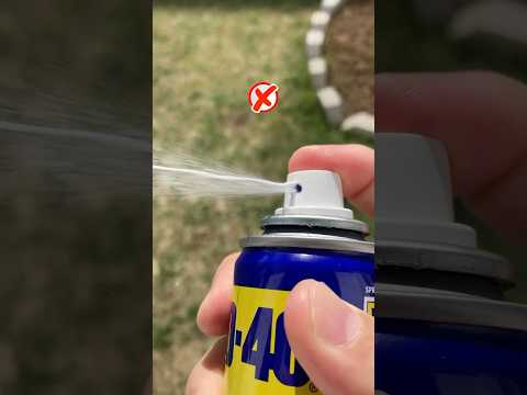 DIY WD-40 Spray Hack In 30 Seconds! 💦 Nozzle Replacement Trick 🔧