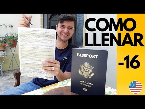 COMO LLENAR LA FORMA PARA EL PASAPORTE AMERICANO PARA UN MENOR DE EDAD (MODO FACIL!)