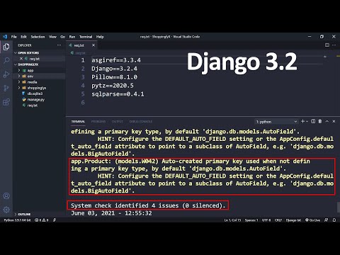 Learn Fix Django 3 2 AutoField Primary Key issue Hindi - Mind Luster
