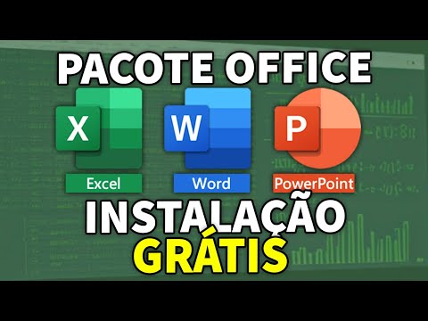 COMO BAIXAR E INSTALAR O MICROSOFT OFFICE GRÁTIS OFICIAL Tutorial | PACOTE OFFICE COMPLETO
