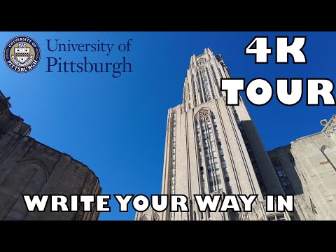 University of Pittsburgh Tour [4K] + Admissions Tips #pittsburgh #collegetour #collegeadmissions