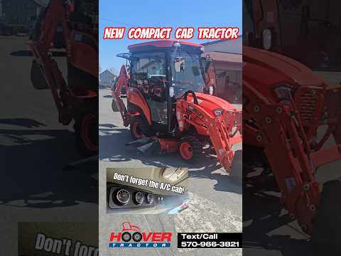 NEW sub-compact tractor with Factory Cab & HVAC | Kioti CS2530 is here at Hoover's! #kioti #new