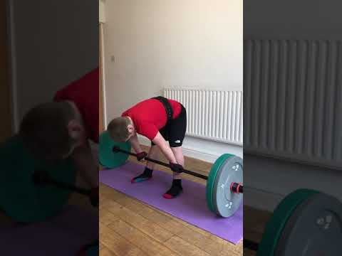 9 year old Dead lifting 50kg / over 110lb / 7.87 Stone