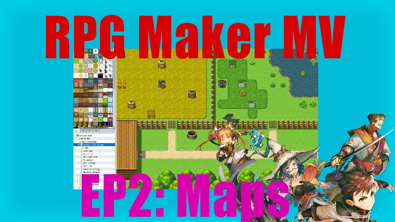 RPG Maker MV - Tutorial Ep.2 - Maps