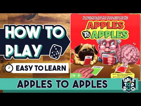 How To Play Apples to Apples board game and play with your family