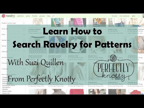 Learn How To Search for Crochet or Knitting Patterns on Ravelry