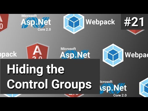 Asp.Net Core, Angular and Webpack: Hiding the Control Groups - Exciton Interactive